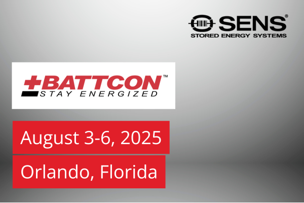 We're attending Battcon 2025 | SENS